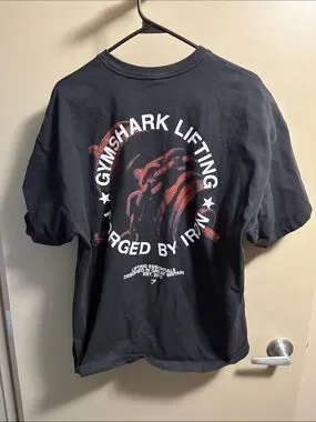 Gymshark | Shirts | Gymshark Black Short Sleeve Tee With Small Chest ...